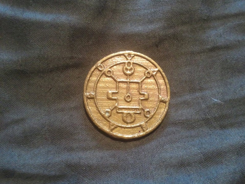 Vassago Metal Cast Ars Goetia Demon/ Daemon Seal 2 or - Etsy