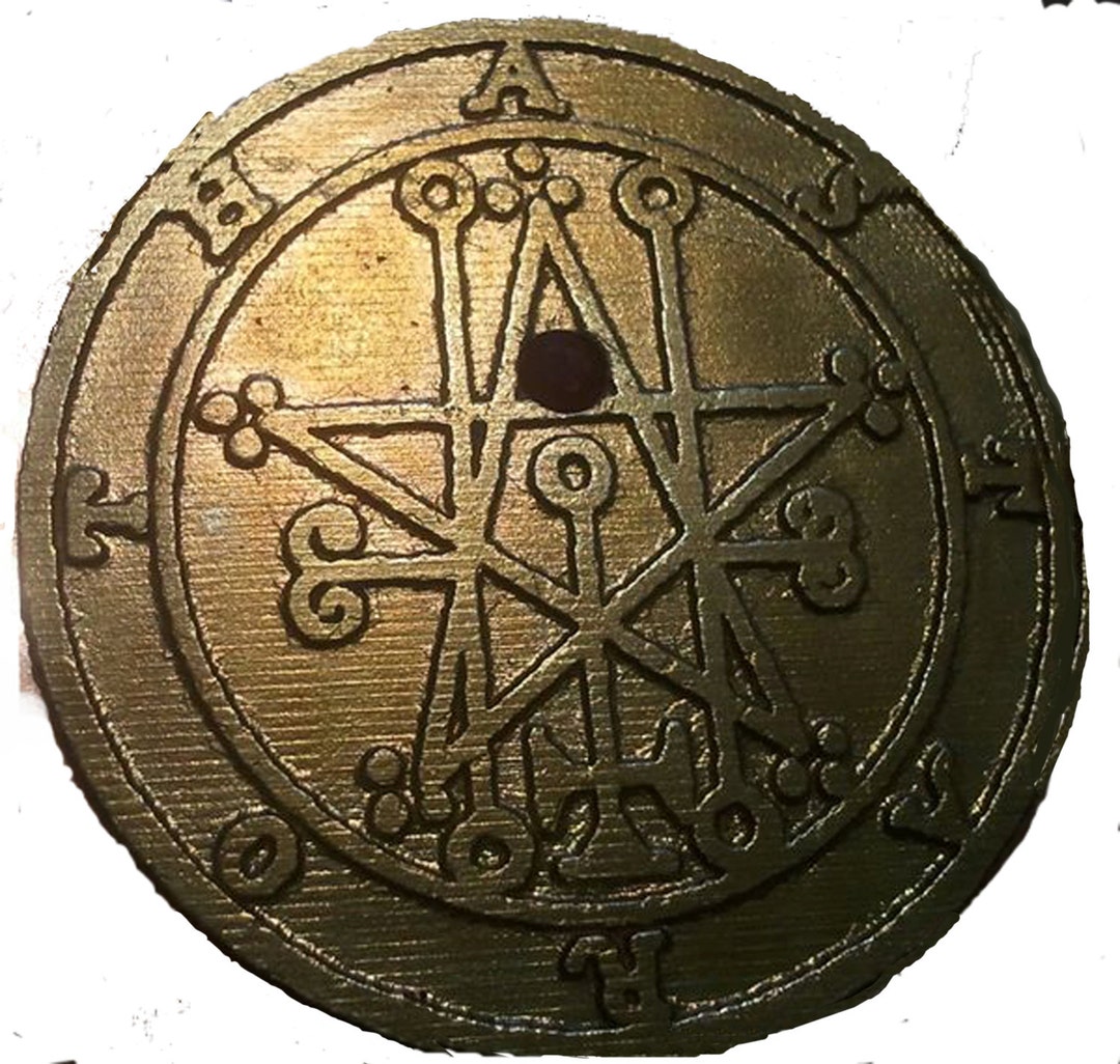 Astaroth Metal Cast Ars Goetia Demon/ Daemon Seal Magick Occult ...
