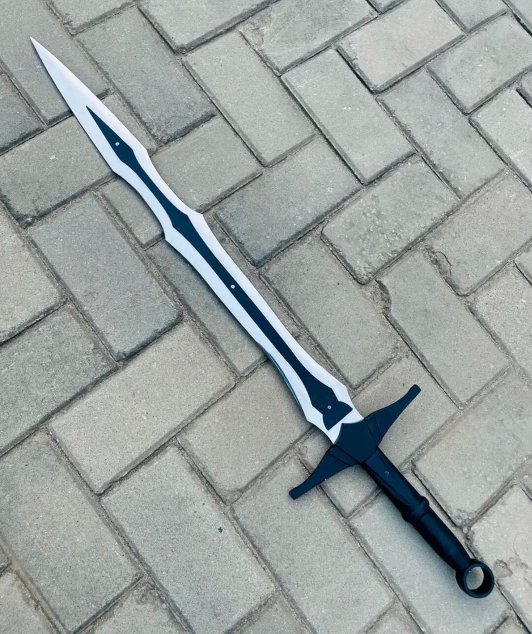 Hand Forged Dragon Bone Sword Replica - Fantasy Fan Gift Sword With ...