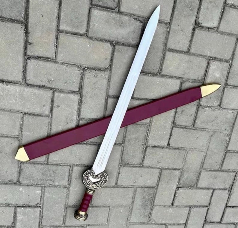 Herugrim Sword King Theoden Inspired Viking Sword With Scabbard Hand ...