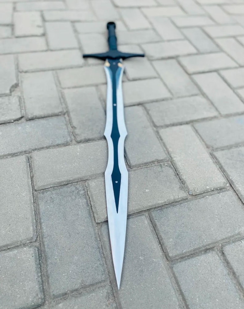 Hand Forged Dragon Bone Sword Replica - Fantasy Fan Gift Sword With ...