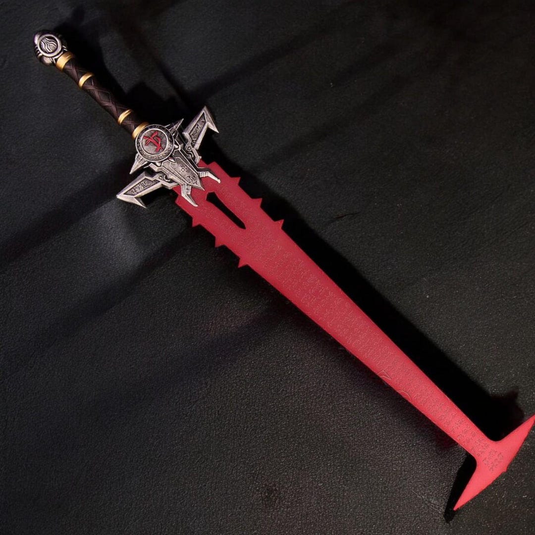 Doom Eternal Crucible Cosplay Prop Sword Replica, Geek Collector’s ...