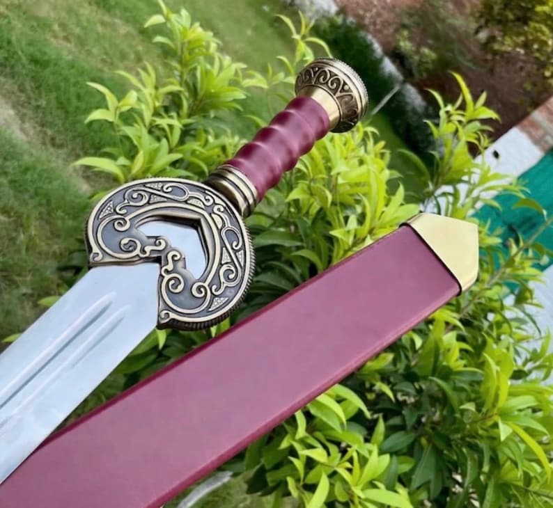 Herugrim Sword King Theoden Inspired Viking Sword With Scabbard Hand ...