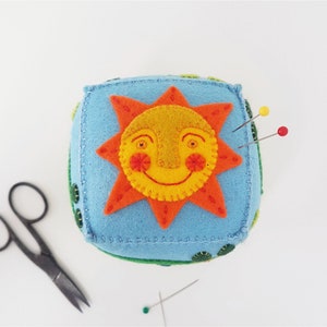 Felt Pin Cushion PDF Pattern, Printable Sewing Pattern, Felt Craft ...