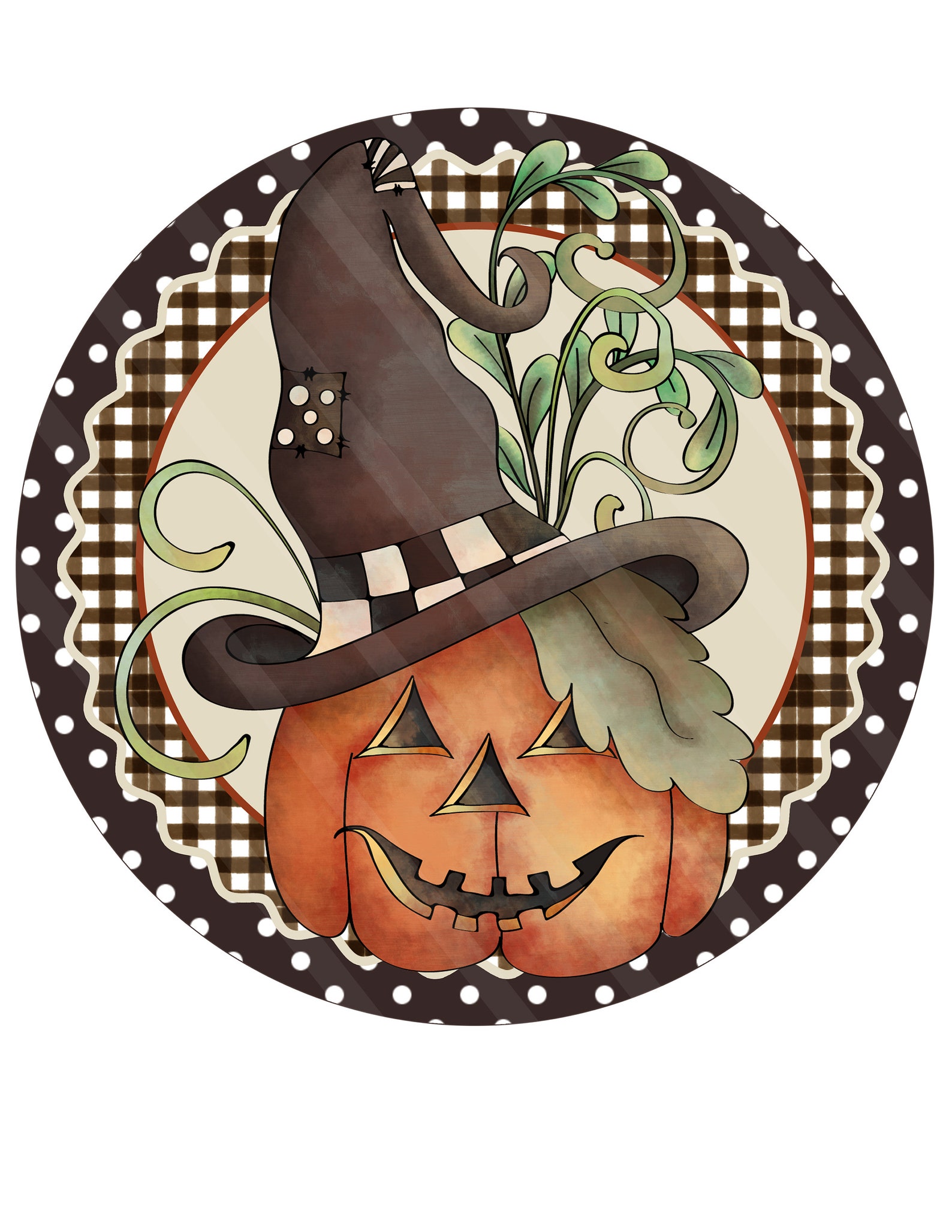 Fall Printable Sublimation Graphic Autumn Prim Witchy | Etsy