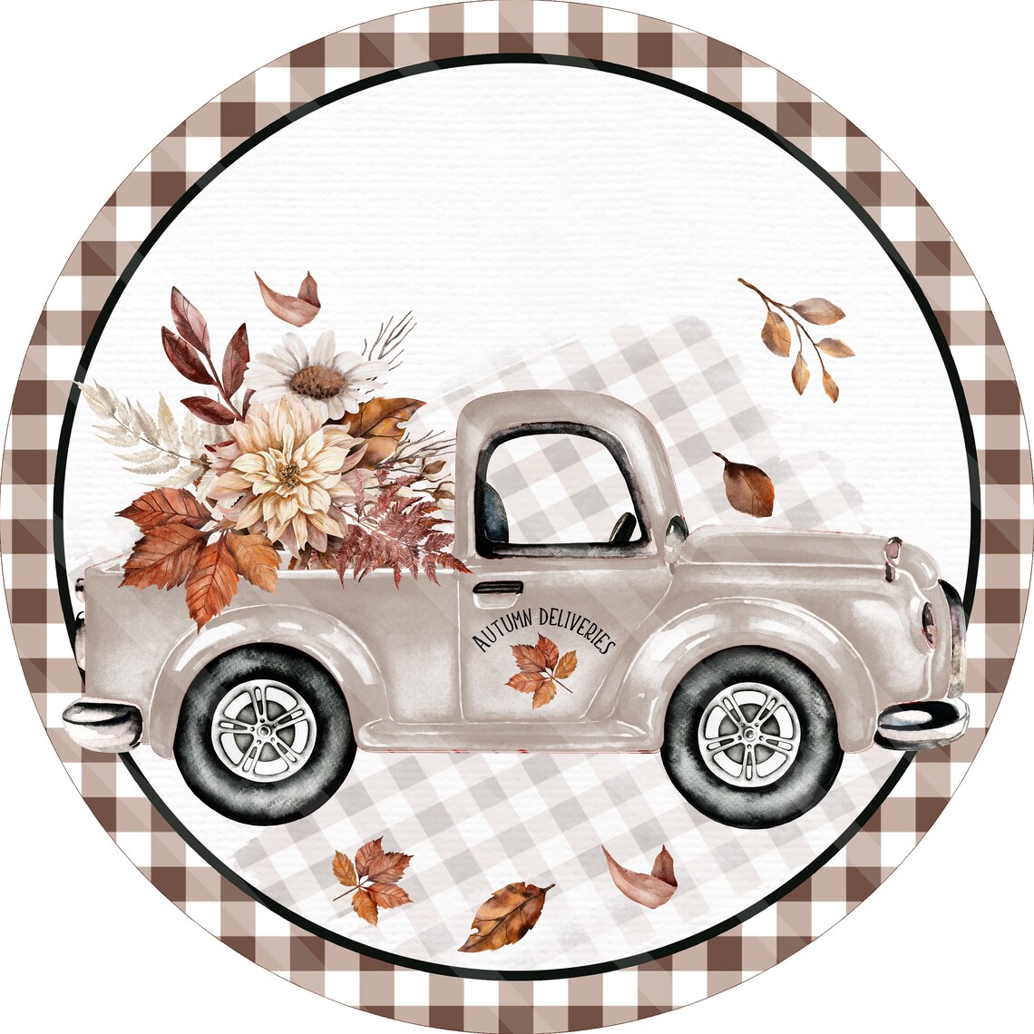 Fall Sign Printable Sublimation Graphic Autumn Deliveries - Etsy