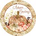 Fall Sign Printable Sublimation Graphic, Wall Art, Pumpkins Flowers ...