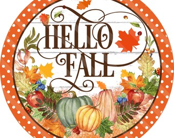 Fall Sign Printable Sublimation Graphic Wall Art Pumpkins | Etsy