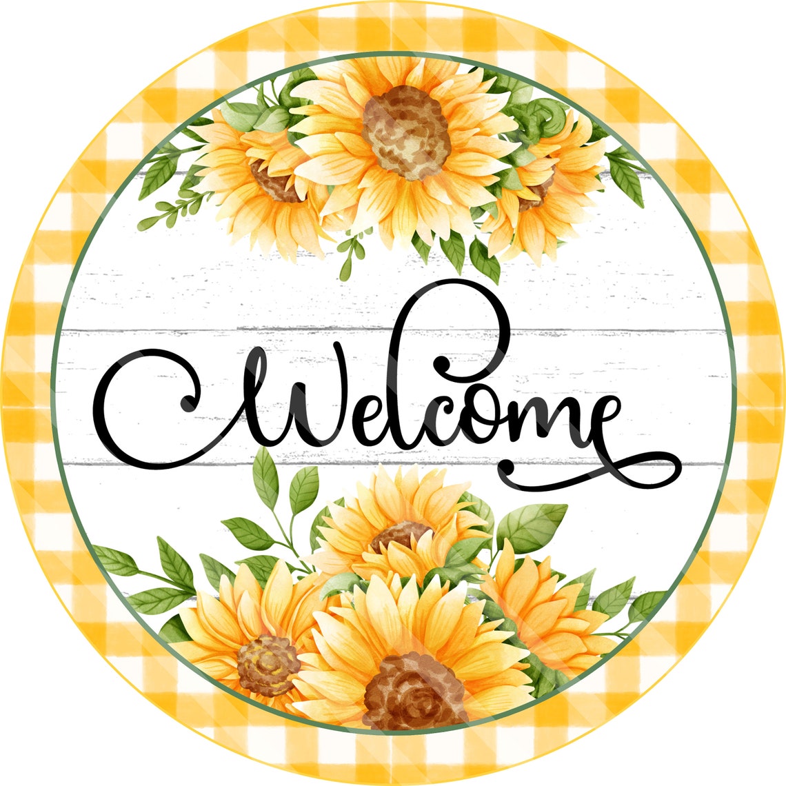 Summer Sunny Flowers Sign Sublimation Graphic Printable - Etsy