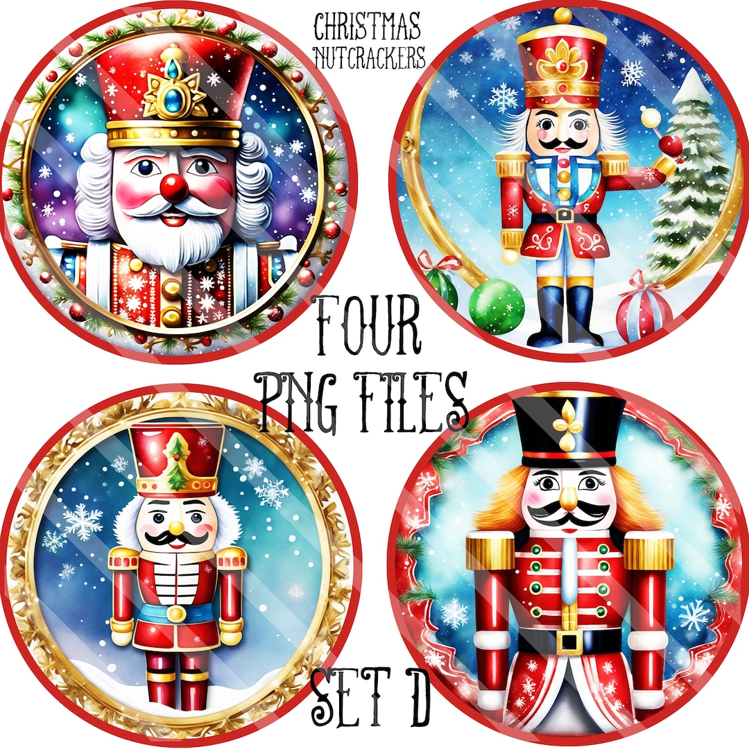 Christmas 3D Nutcracker Bundle, Printable Sublimation Graphic ...
