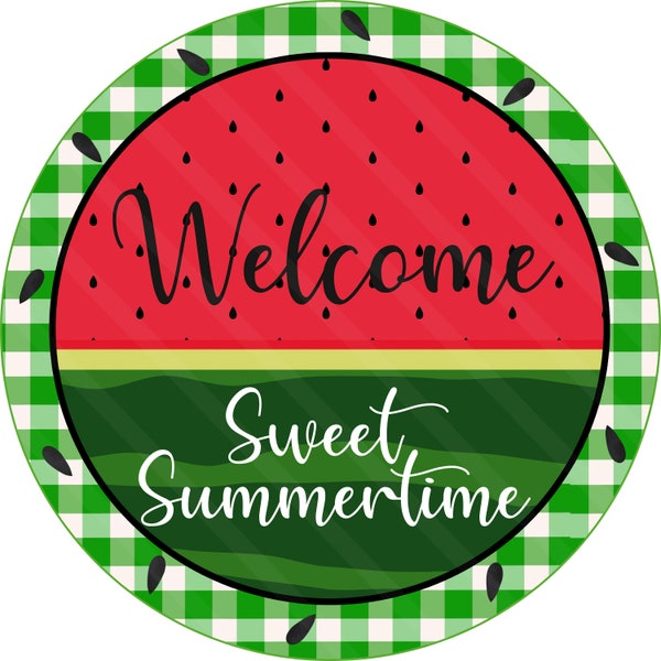 Watermelon Sign - Etsy