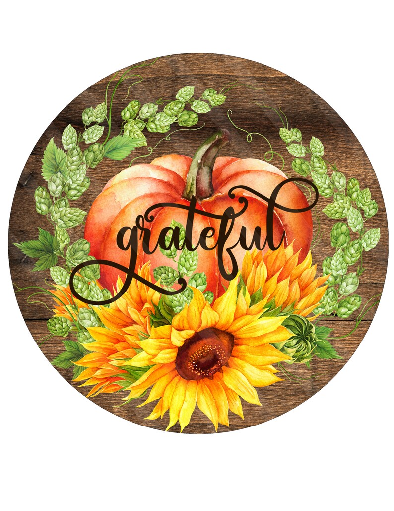 Fall Sign Printable Sublimation Graphic Wall Art Pumpkin - Etsy