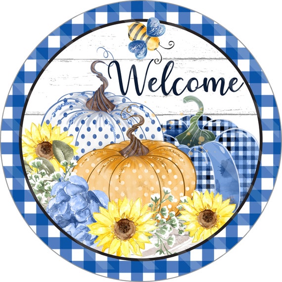 Fall Sign Printable Sublimation Graphic Wall Art Pumpkins - Etsy