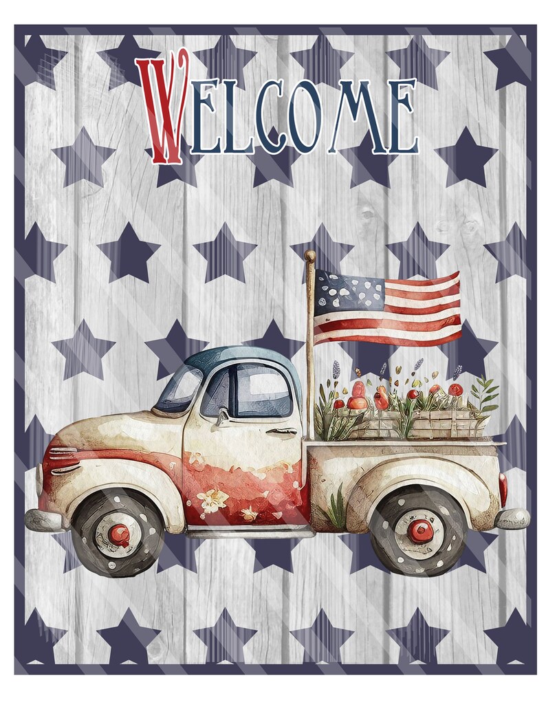 Patriotic Sign Printable Sublimation Graphic Rectangle - Etsy
