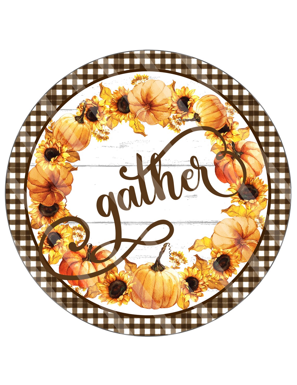 Fall Sign Printable Sublimation Graphic Wall Art Pumpkins - Etsy