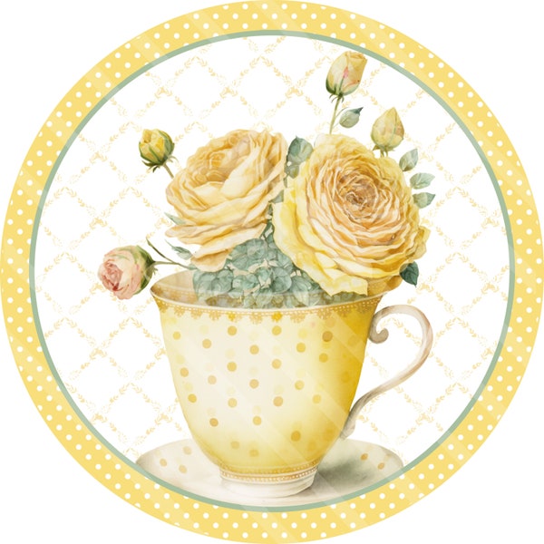 Yellow Tea Rose - Etsy