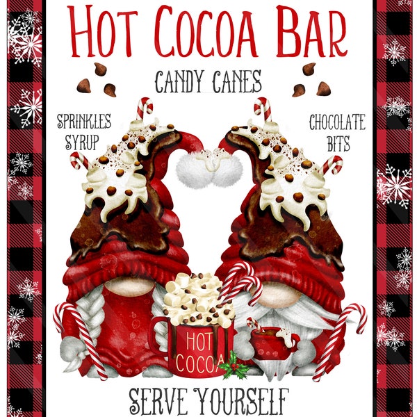 Printable Cocoa Bar Sign - Etsy