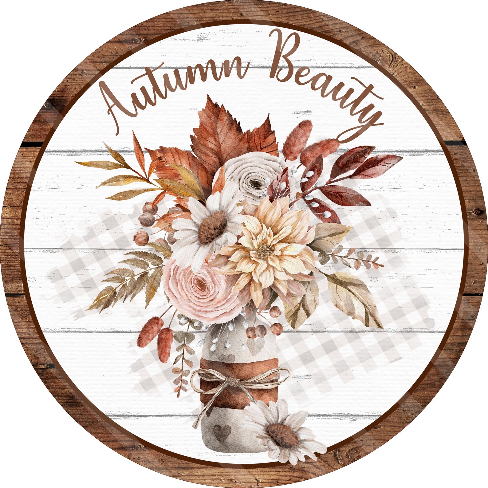 Fall Sign Printable Sublimation Graphic Autumn Beauty Fall - Etsy