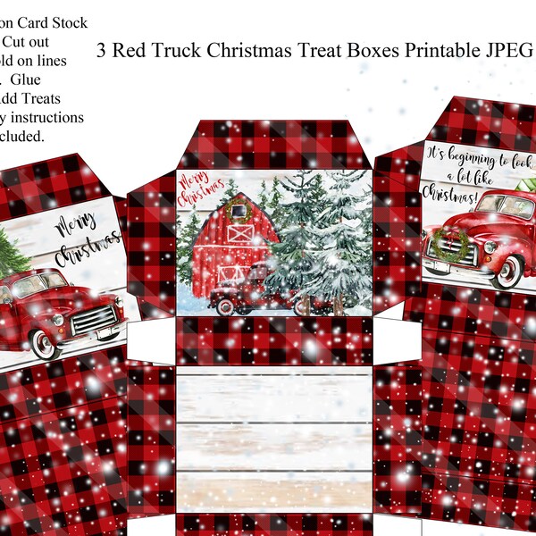 Fold Over Box Template - Etsy