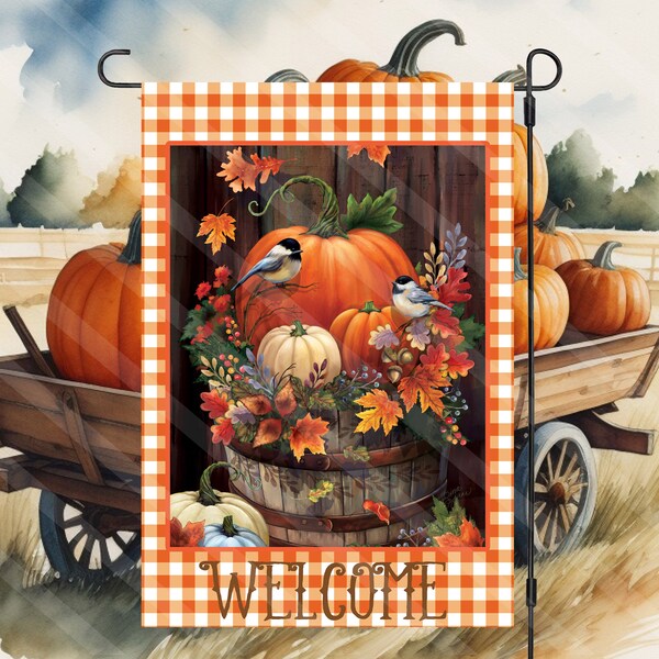 Fall Garden Flags - Etsy
