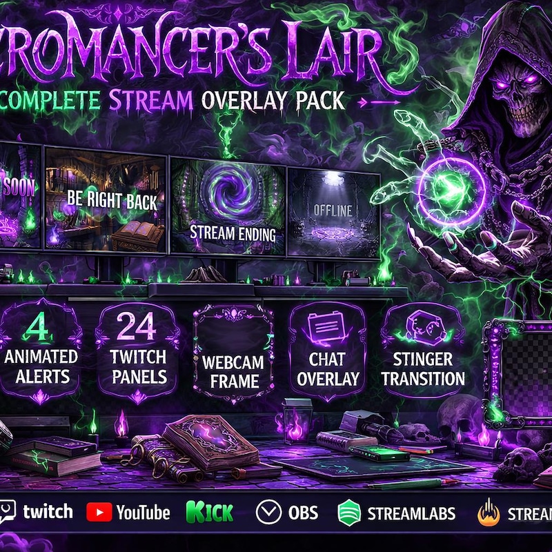 Celtic Twitch Overlays - Etsy