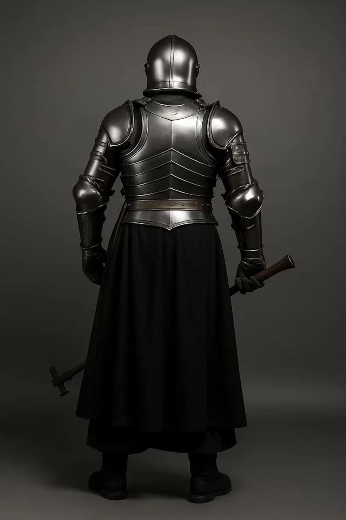 18-gauge Steel Full Body Barbuta Armor | Medieval Knight Cosplay LARP ...