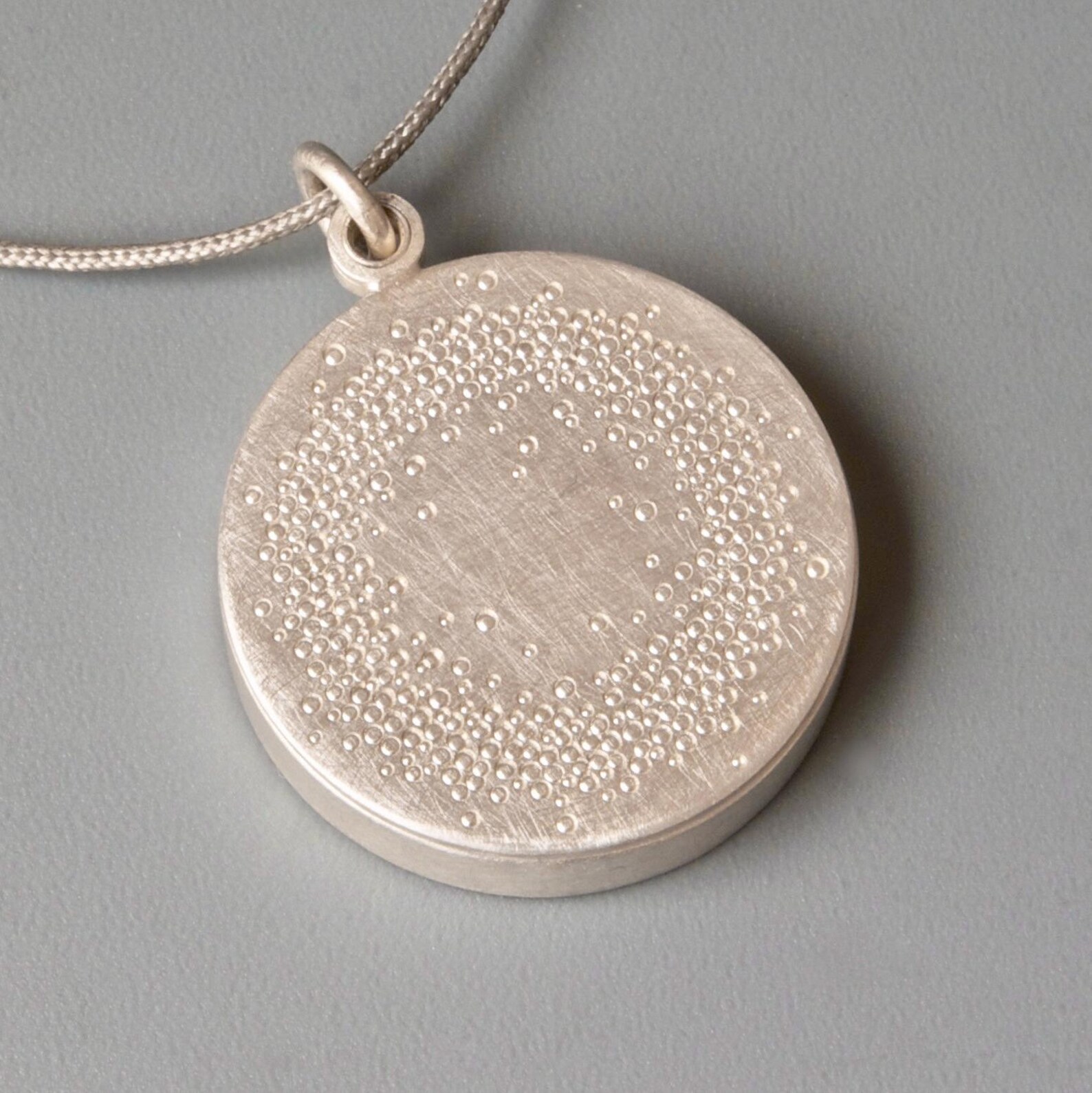 Large Personalized Glass Locket With 1000 Dots Design - Etsy UK