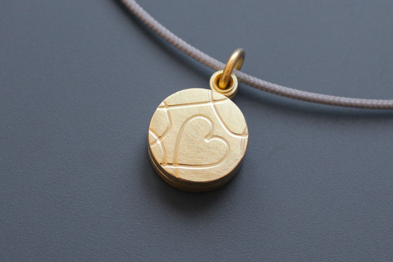 Romantic Golden Love Locket for Two Pictures With Elegant - Etsy