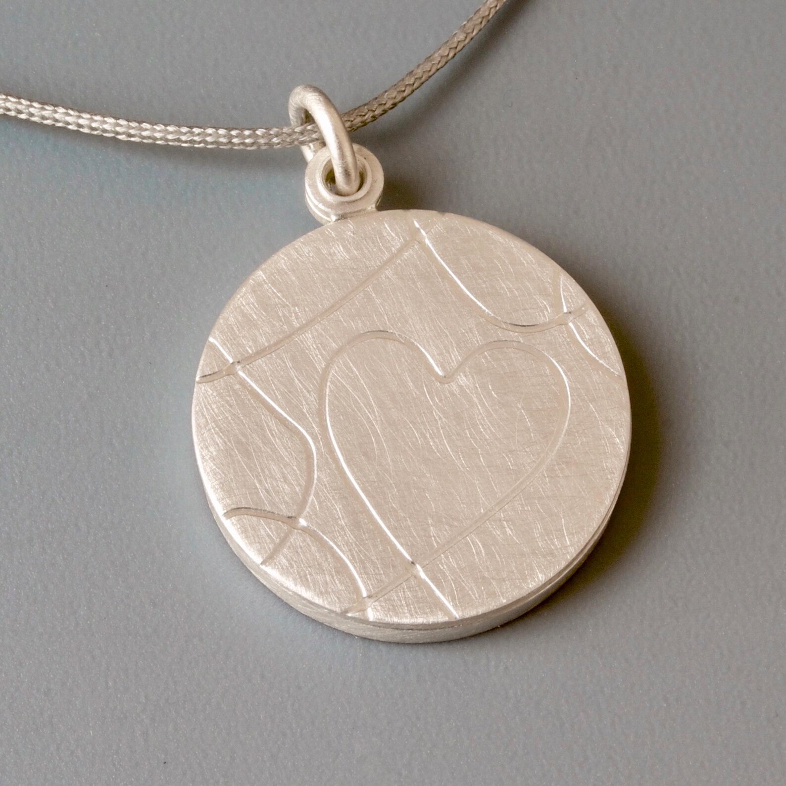 Modern Love Locket for One Picture in Sterling Silver - Etsy