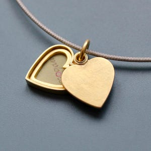 Romantic Golden Love Locket for One Photo - Etsy