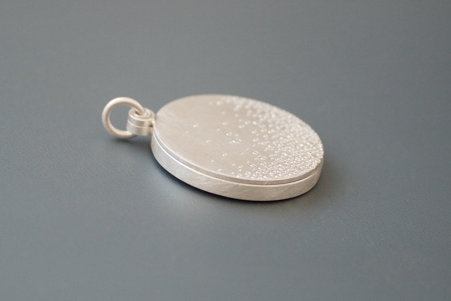 Modern Photo Locket Handmade Locket in Sterling Silver With - Etsy