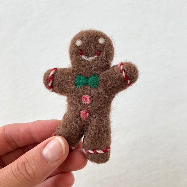 Felt Gingerbread Man - Etsy