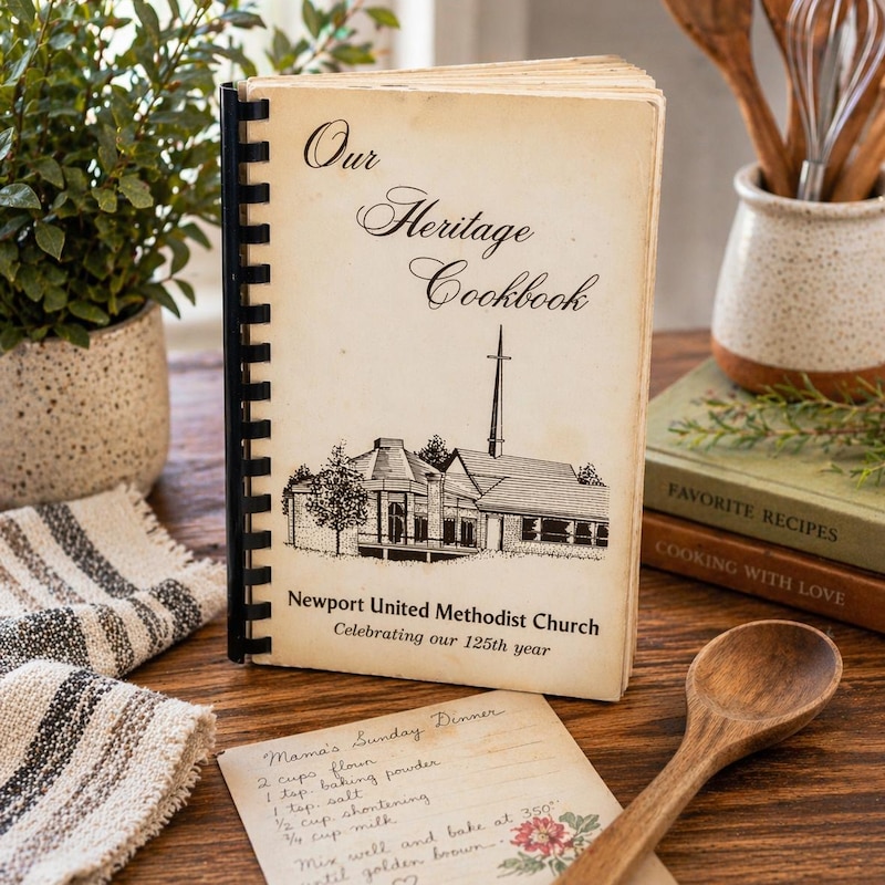 Vintage Spiral Cookbook - Etsy