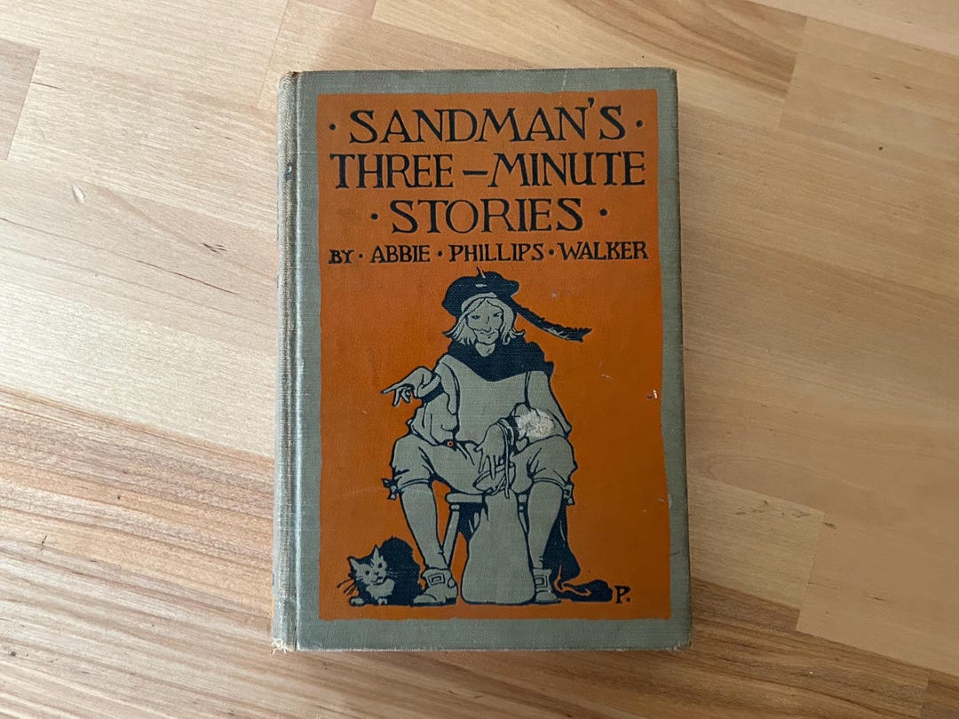 Sandman’s Three-minute Stories by Abbie Phillips Walker (1925 First ...