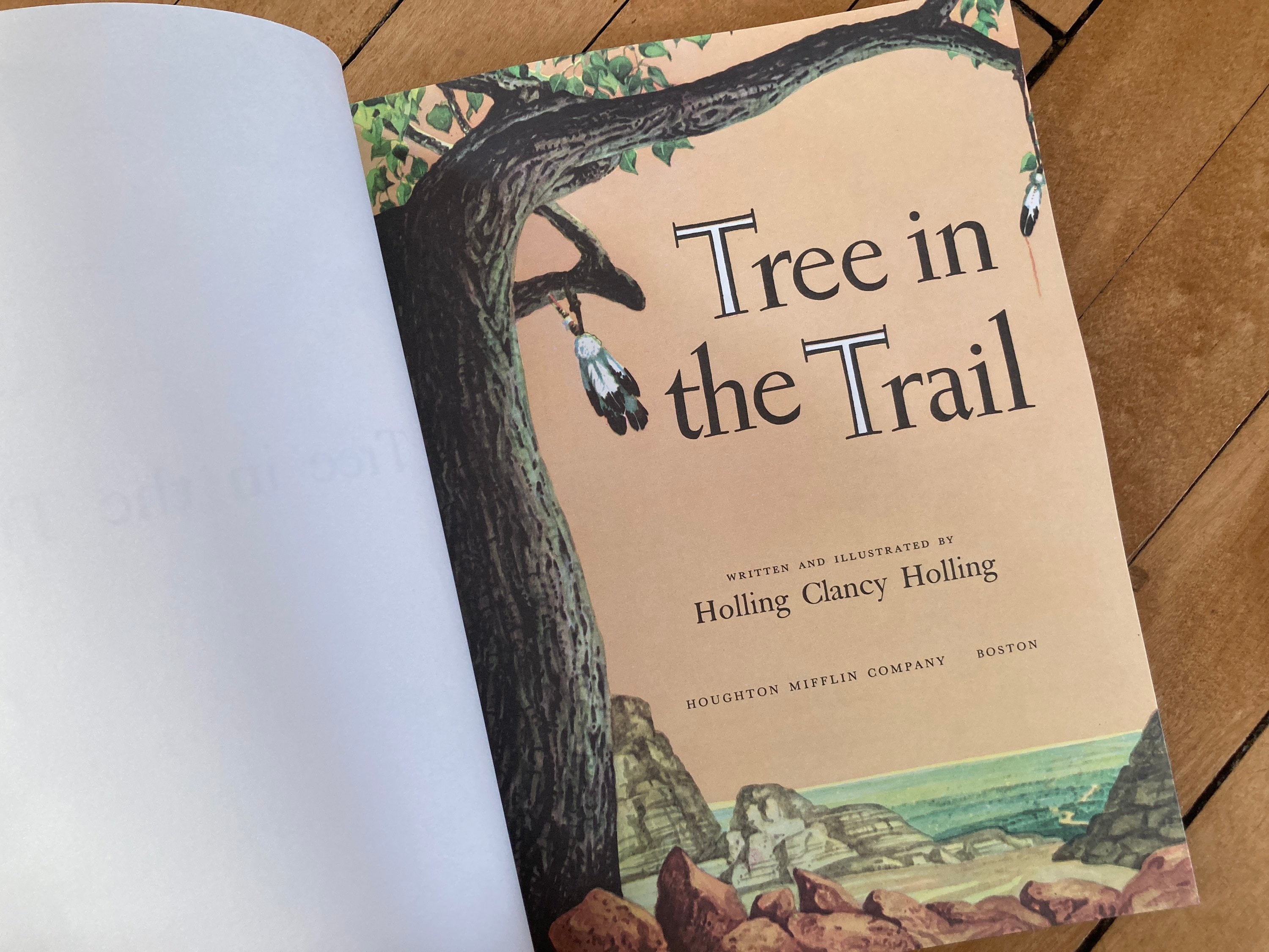 Vintage Children's Book Tree in the Trail by Holling - Etsy