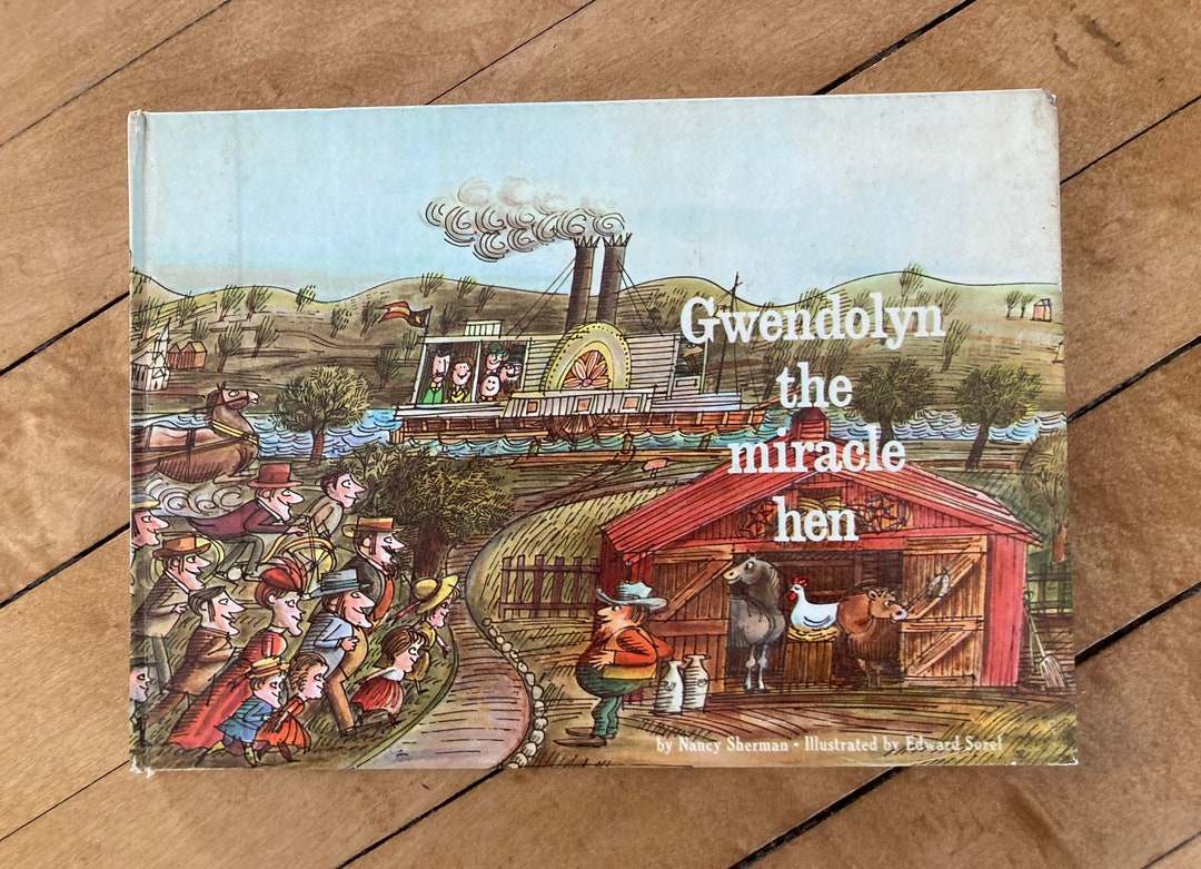 Vintage Children's Book - Gwendolyn the Miracle Hen by Nancy Sherman ...