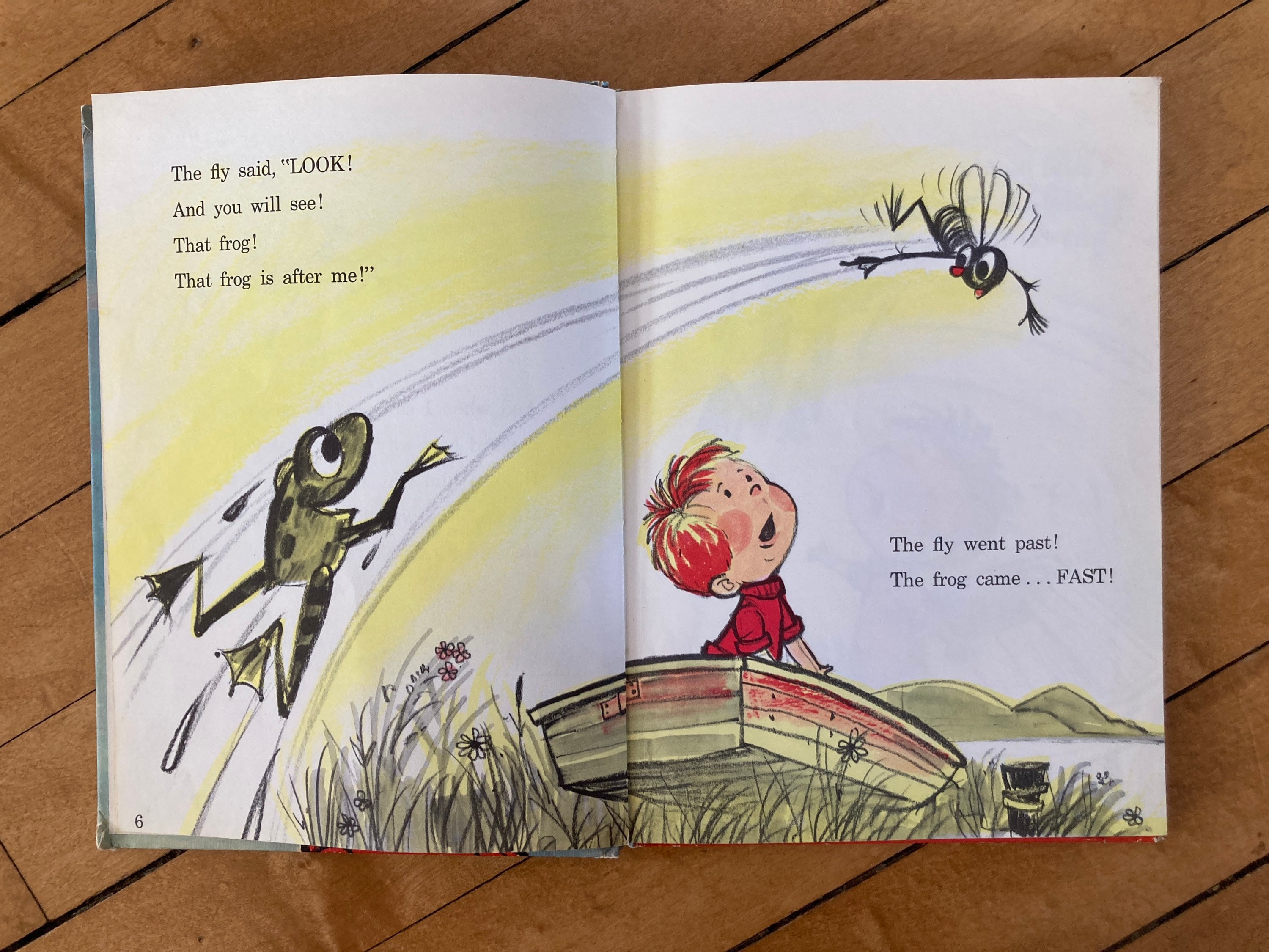Vintage Children's Book A Fly Went by by Mike Mcclintock Illustrated by ...