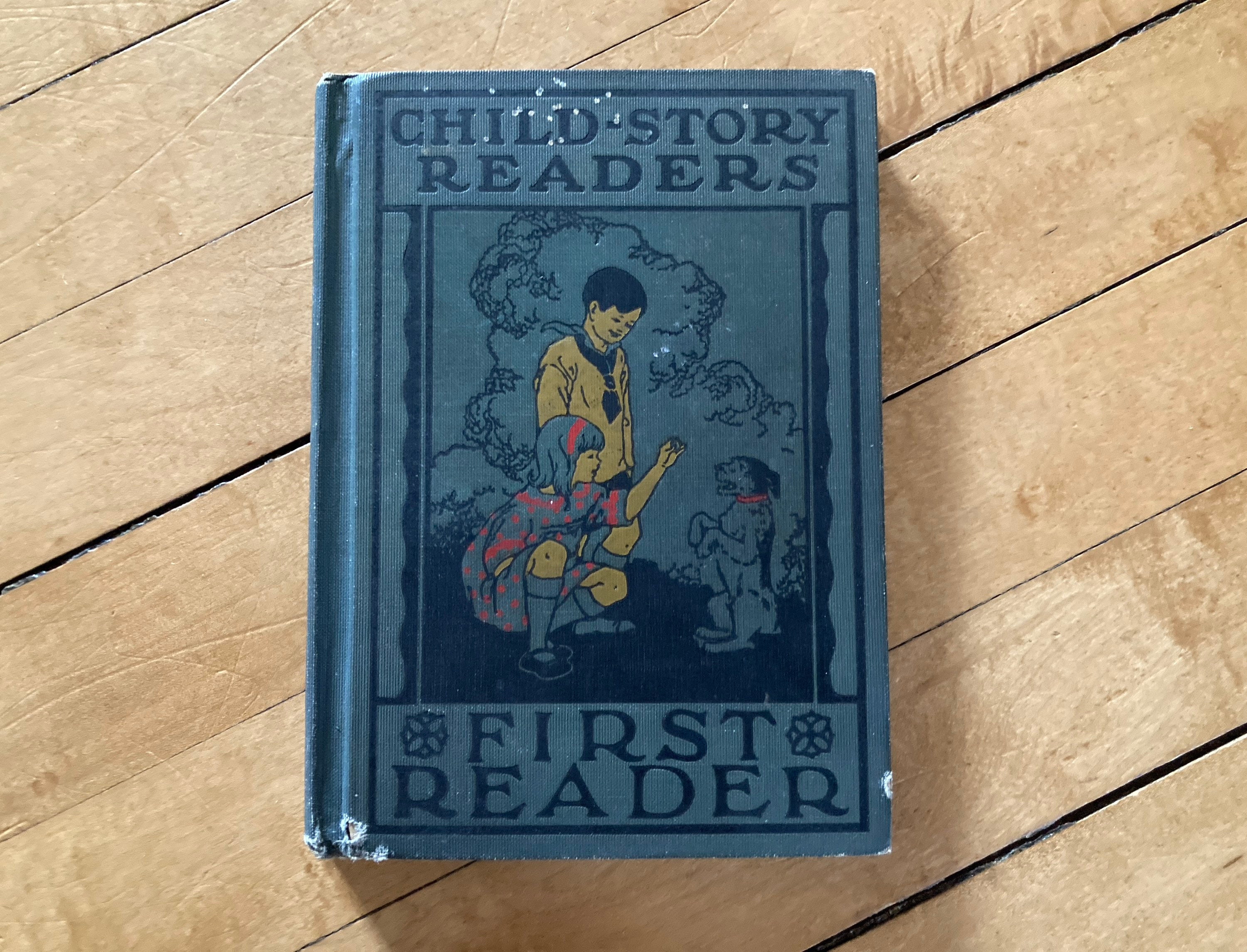 Vintage Book Children's Reader Child Story Readers First Reader lyons ...