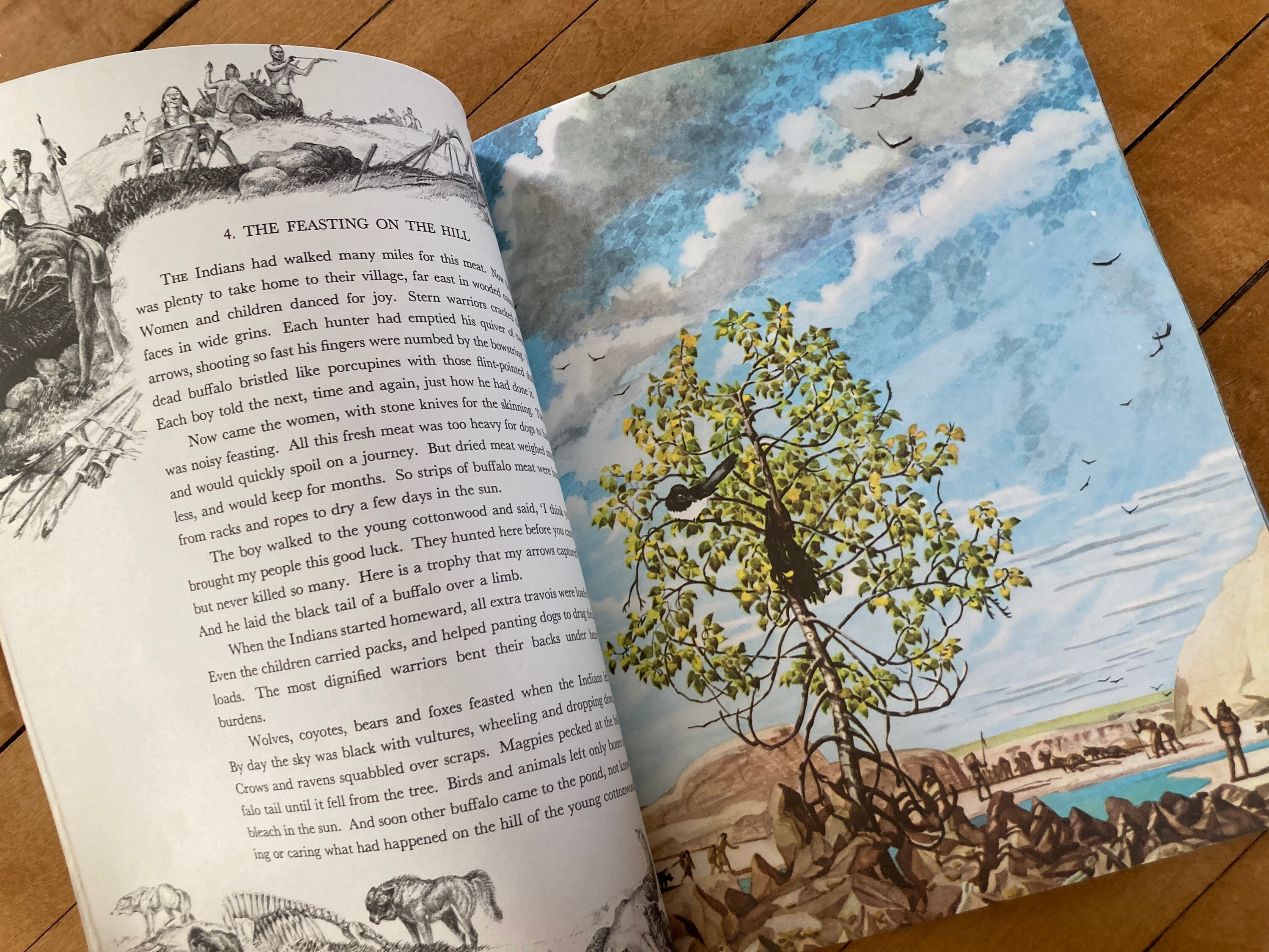 Vintage Children's Book Tree in the Trail by Holling - Etsy