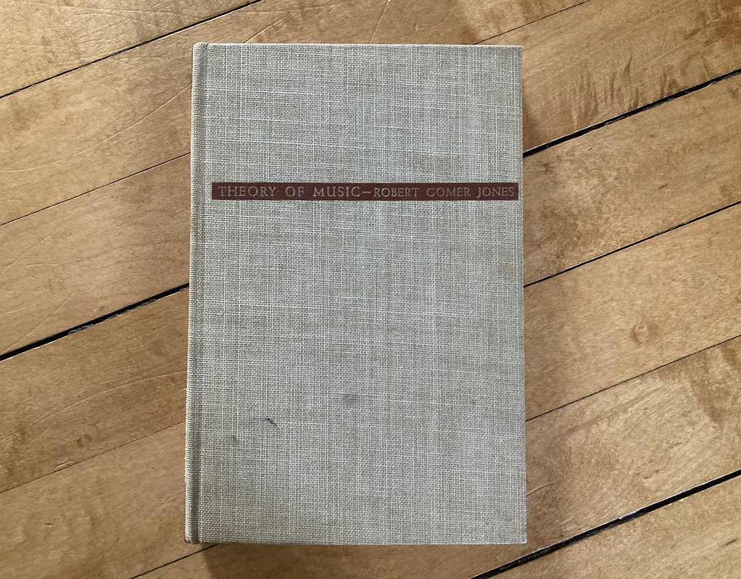 Vintage Reference Book - Theory of Music by Robert Gomer Jones (harper ...