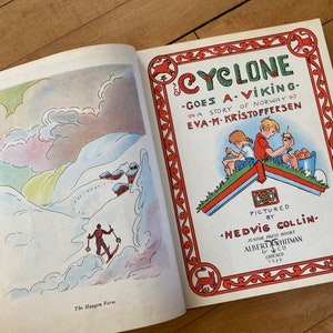Vintage Children's Book - Cyclone Goes a Viking A Story of Norway by ...