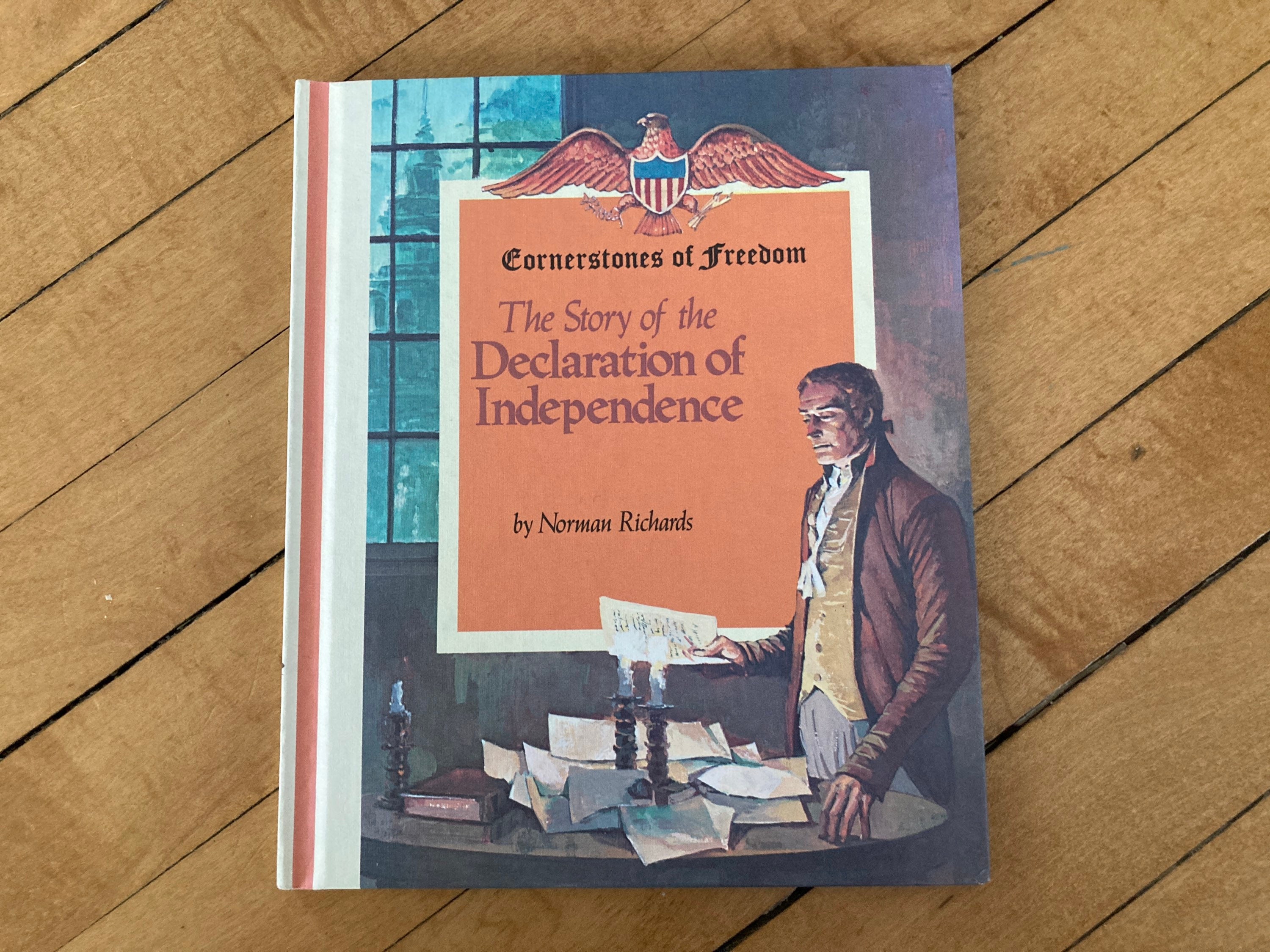 Vintage Children's Book - the Story of the Declaration of Independence ...
