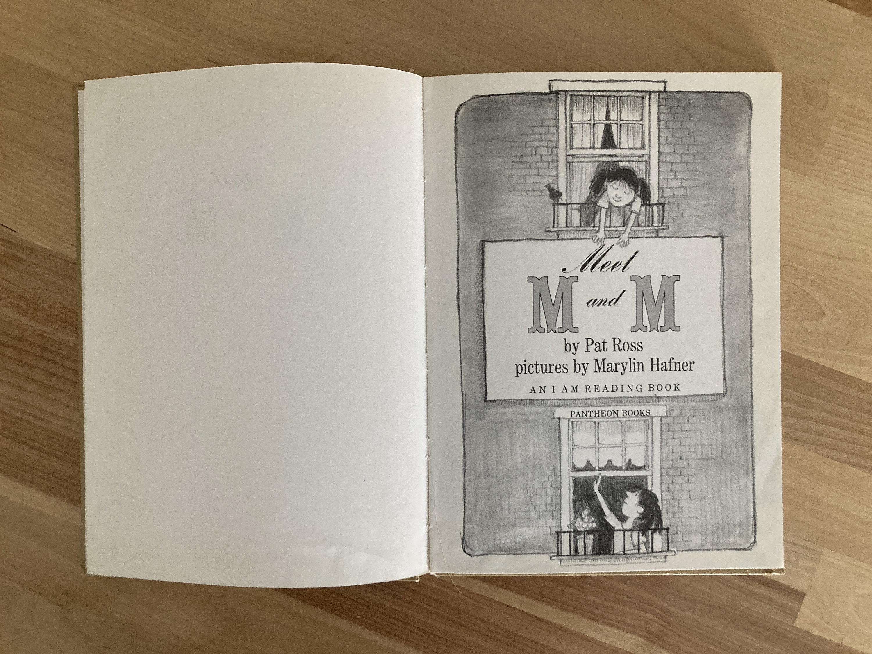 Vintage Children's Book - Meet M and M by Pat Ross Pictures by Marylin ...