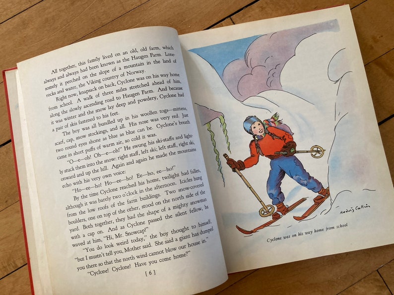 Vintage Children's Book - Cyclone Goes a Viking A Story of Norway by ...