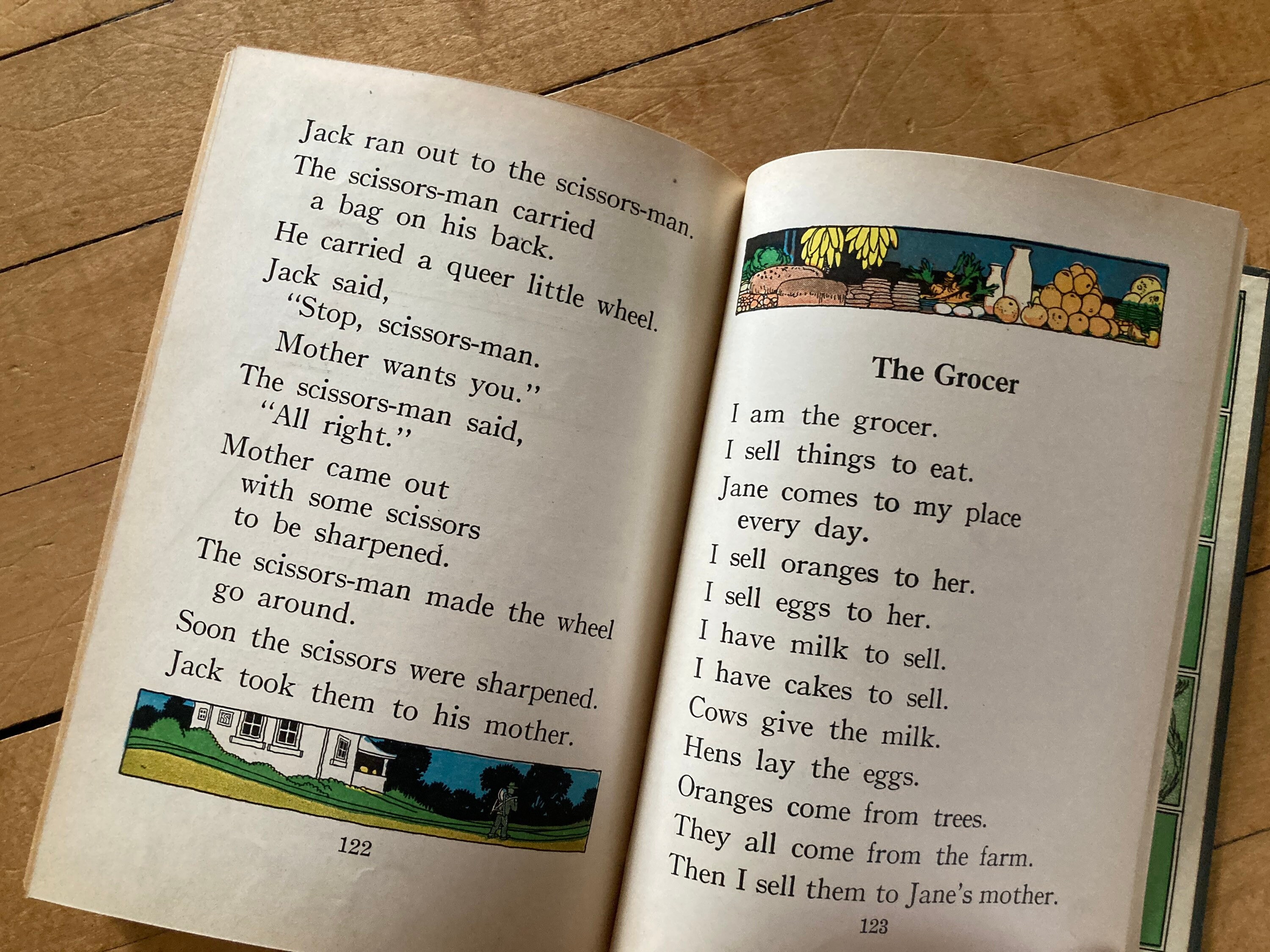 Vintage Book Children's Reader Child Story Readers First Reader lyons ...