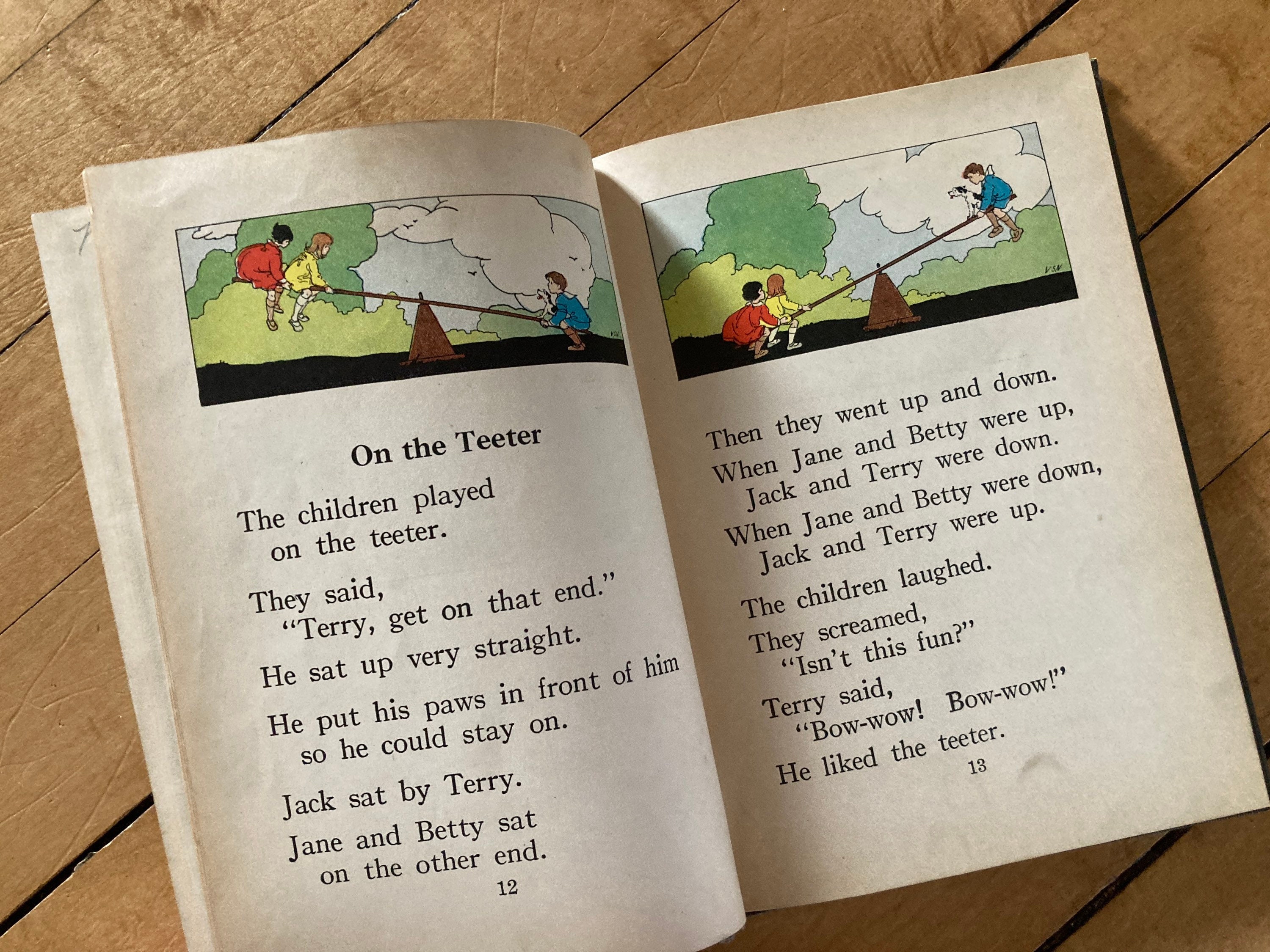 Vintage Book Children's Reader Child Story Readers First Reader lyons ...