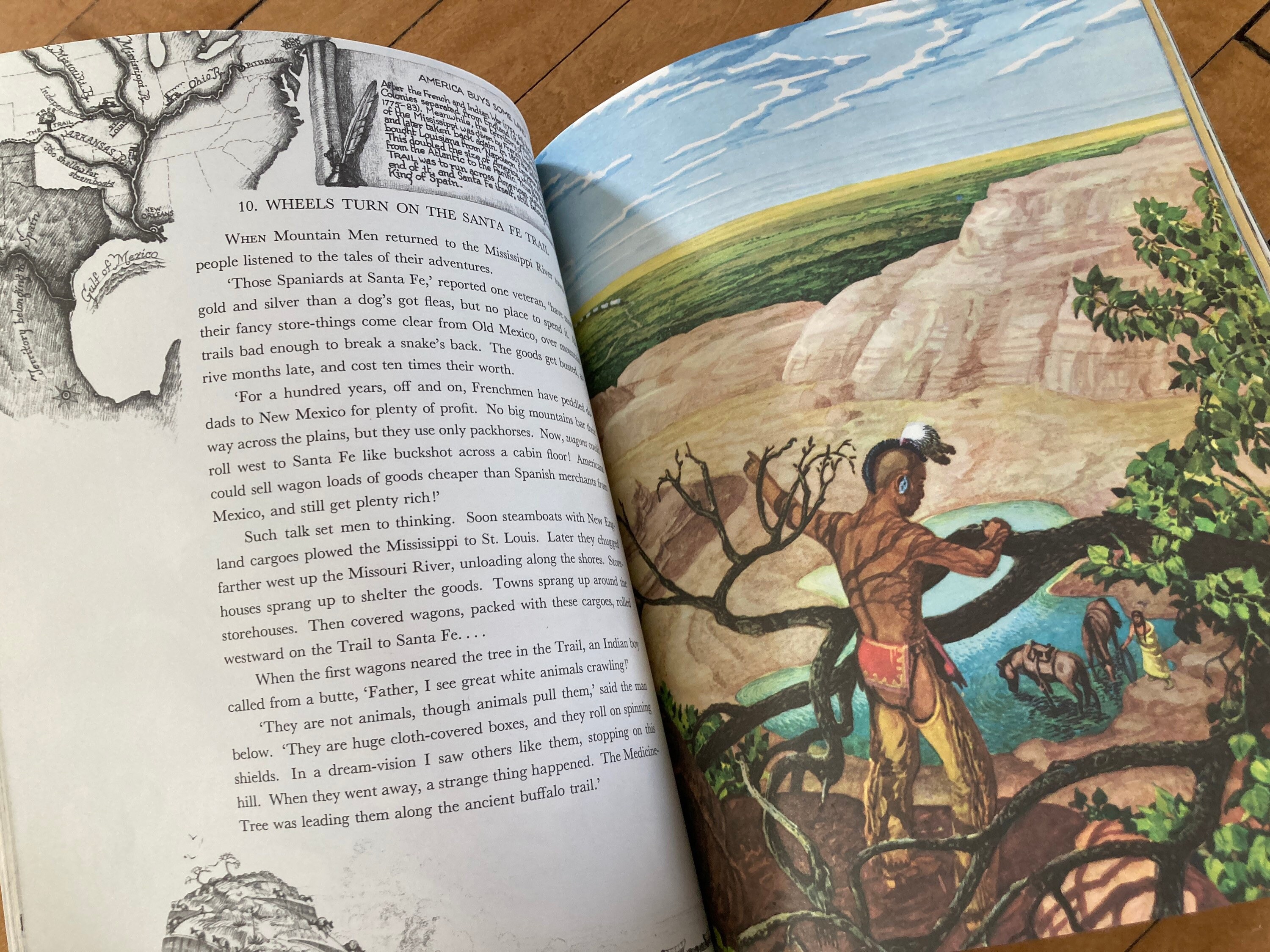 Vintage Children's Book Tree in the Trail by Holling - Etsy