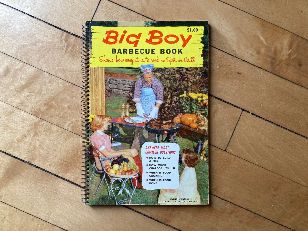 Vintage Recipe Book - Big Boy Barbecue Book (tested Recipe Institute ...