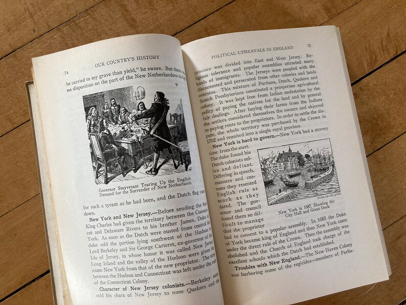 Rare Antique History Text Book - Our Country's History by Alfred W ...