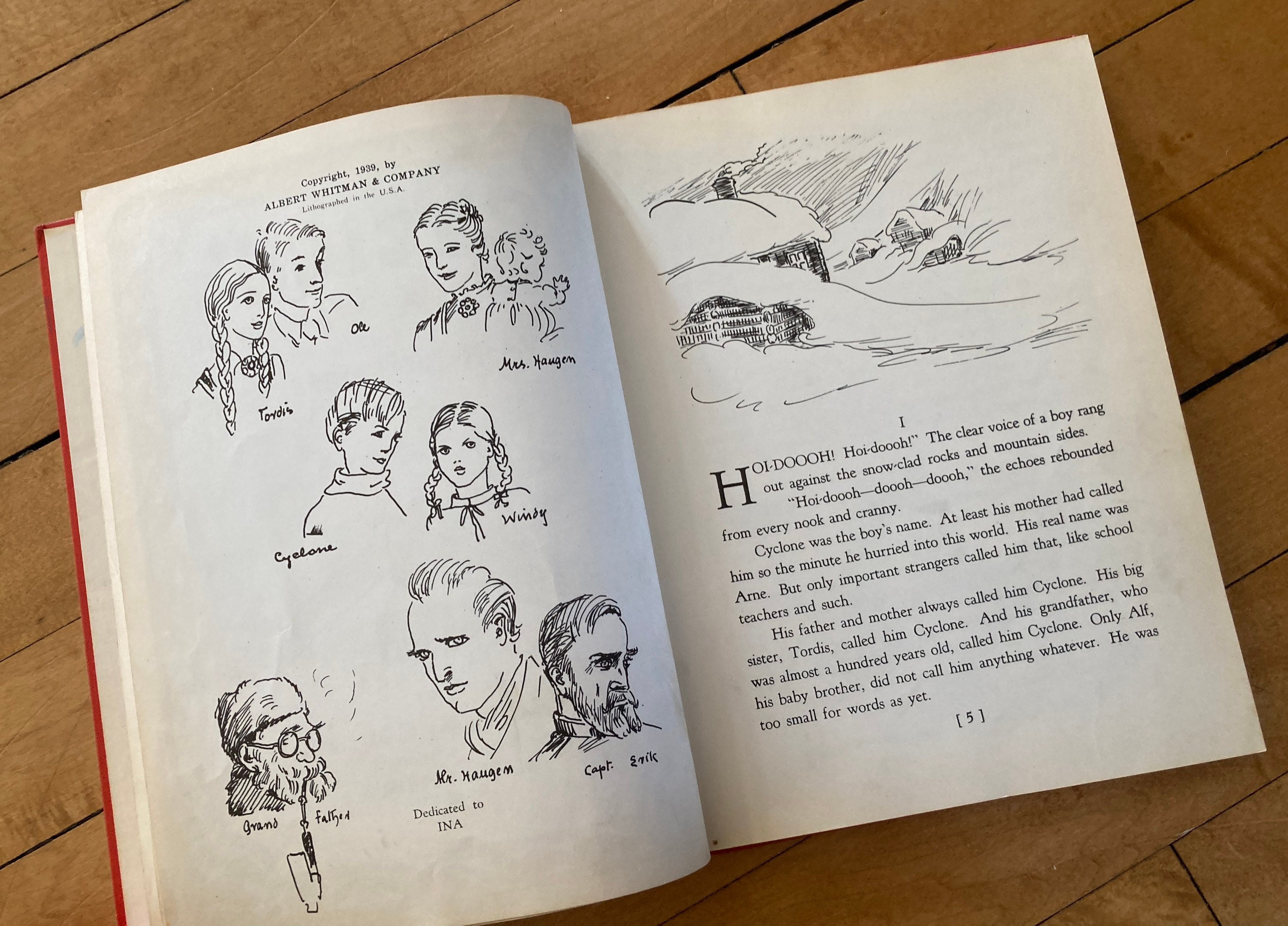 Vintage Children's Book - Cyclone Goes a Viking A Story of Norway by ...